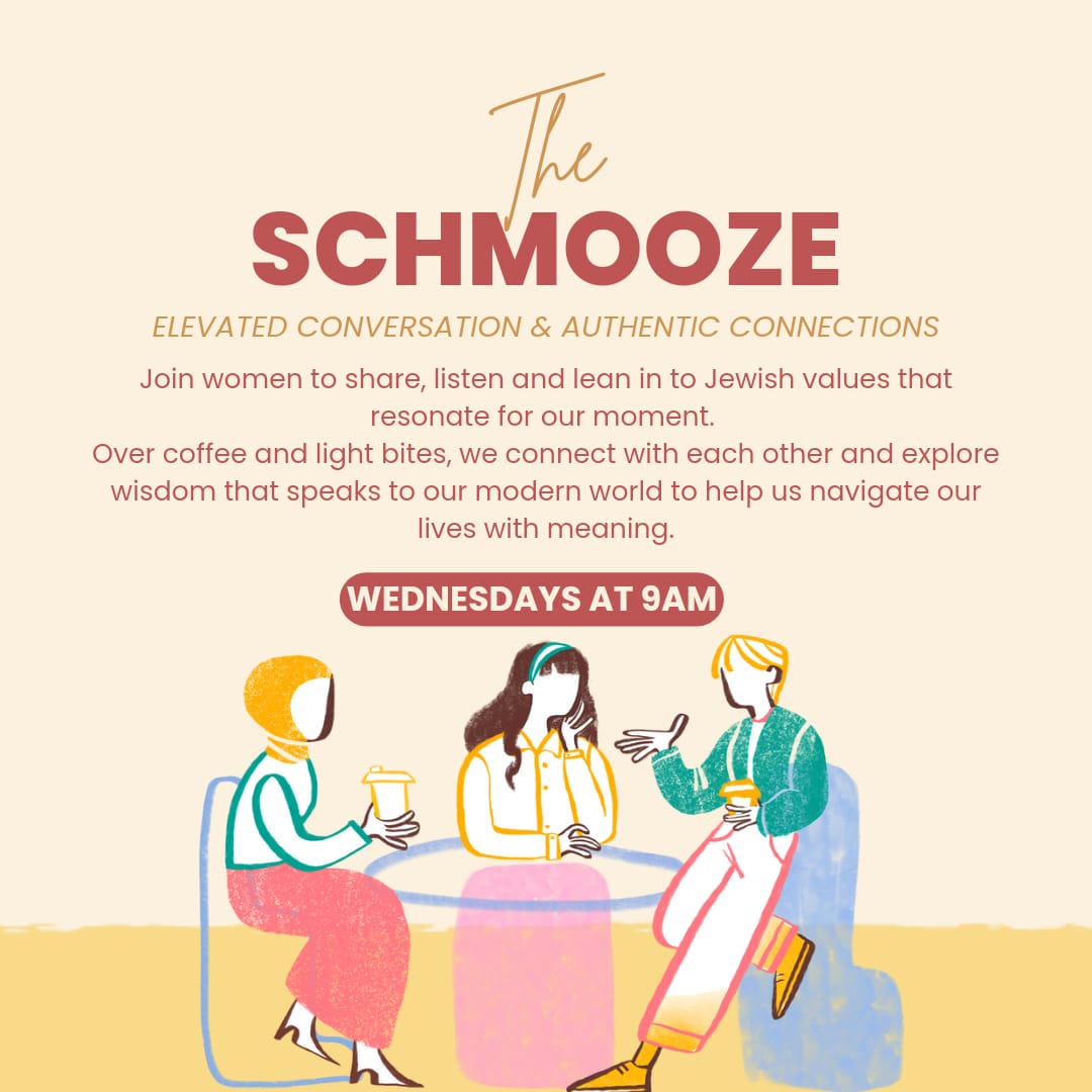 The Schmooze Women's Discussion Group | Dirah